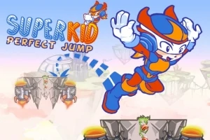 Super Kid: Perfect Jump 🕹️ Hrajte zdarma na Play123